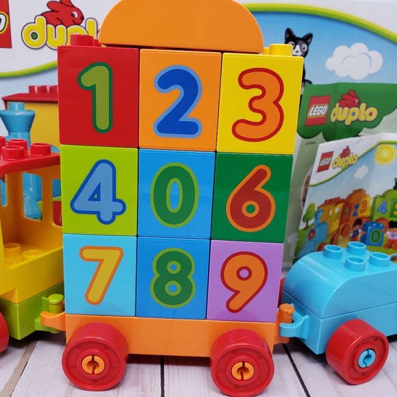 Lego | Toys | Lego Duplo Number Train 847 Building Toys Cat Included ...